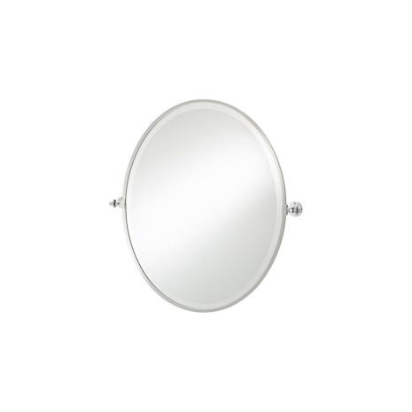 Thomas Crapper's Classical oval tilt mirror - gamlamejeriet
