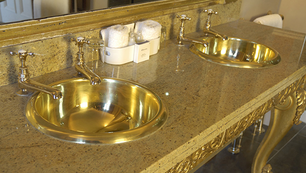 Engelska handfat Handfat - Koppar/Mässing - gamlamejeriet