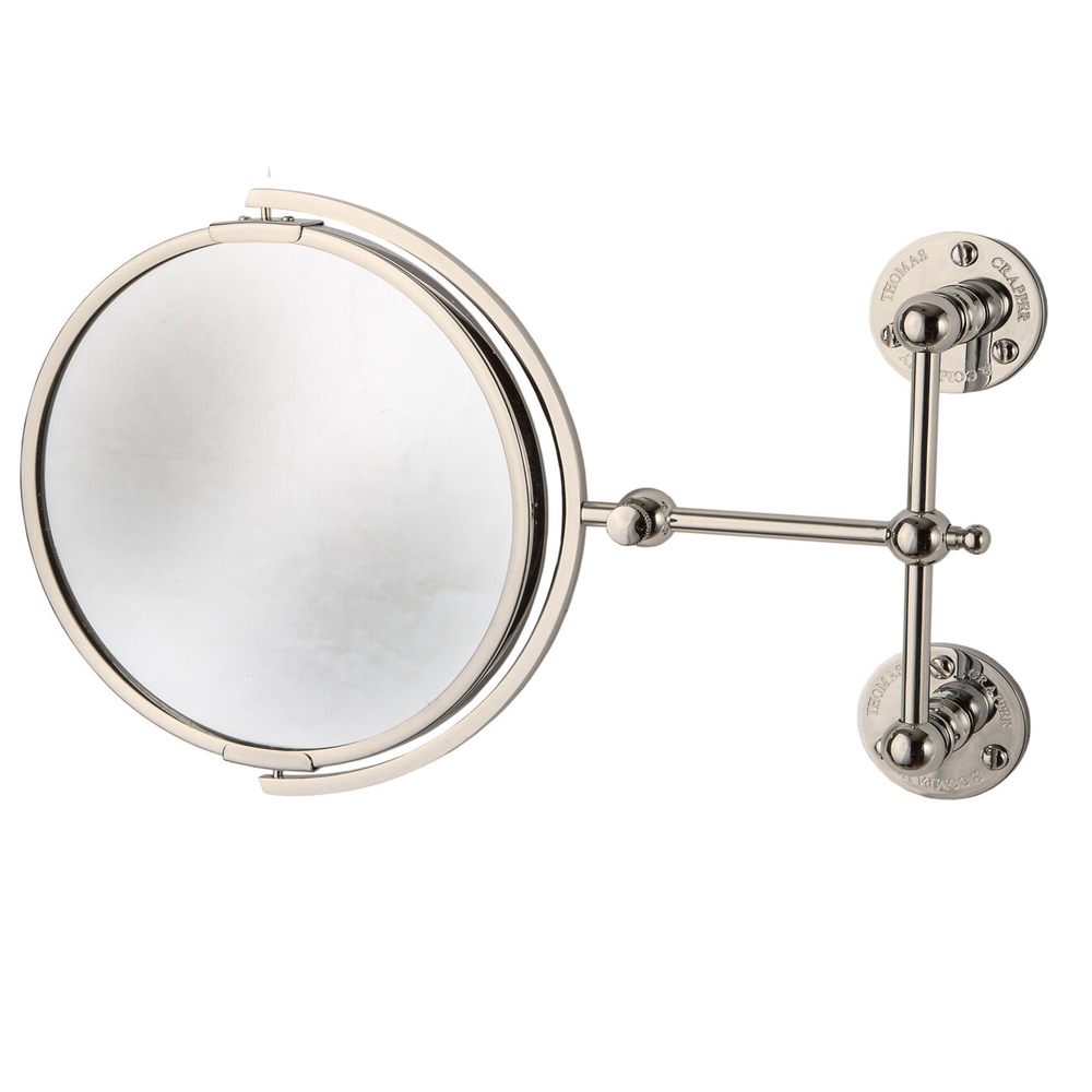 Thomas Crapper's Classical pivot shaving mirror - gamlamejeriet