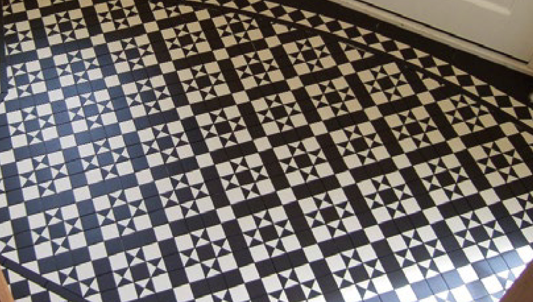 Klinkergolv / Tegelgolv / Viktorianska golv - gamlamejeriet